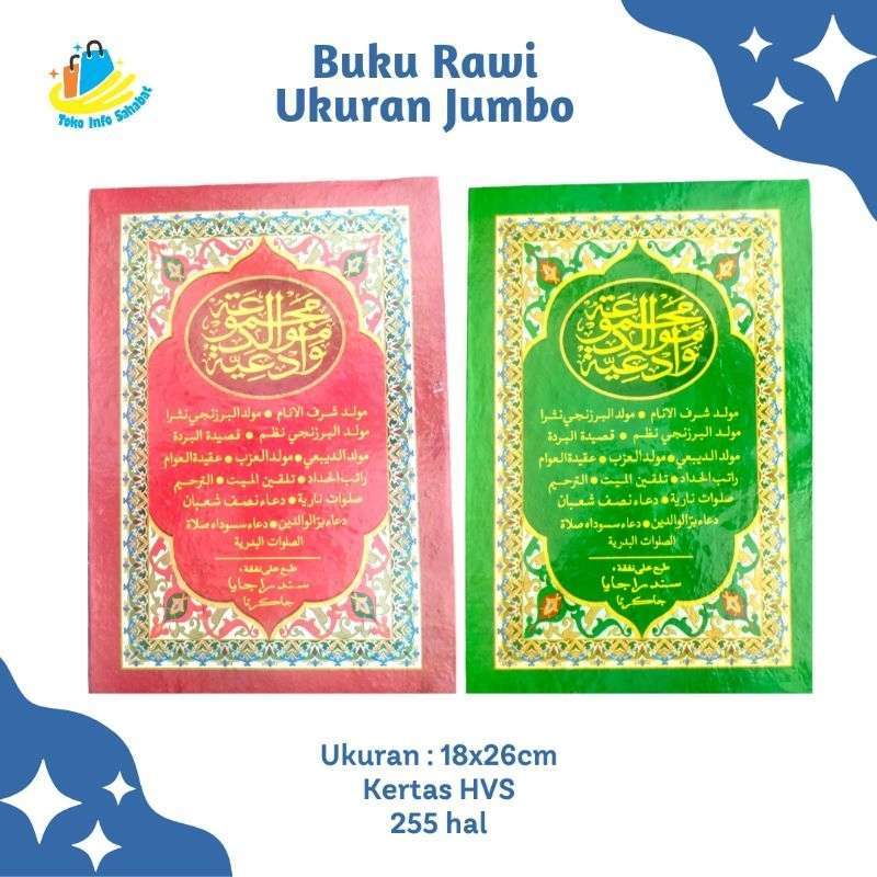 Promo Buku Rawi Berzanji Kertas HVS Ukuran Jumbo Terlengkap Diskon 4% ...