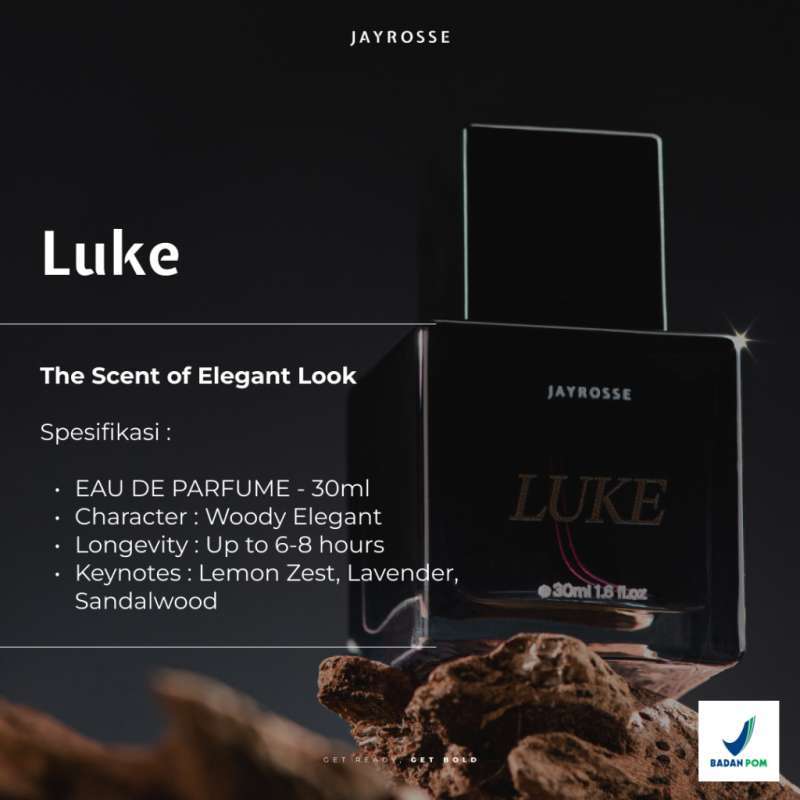 Promo Jayrosse Perfume Luke Parfum Pria Edp Jayrose Original Pemikat ...