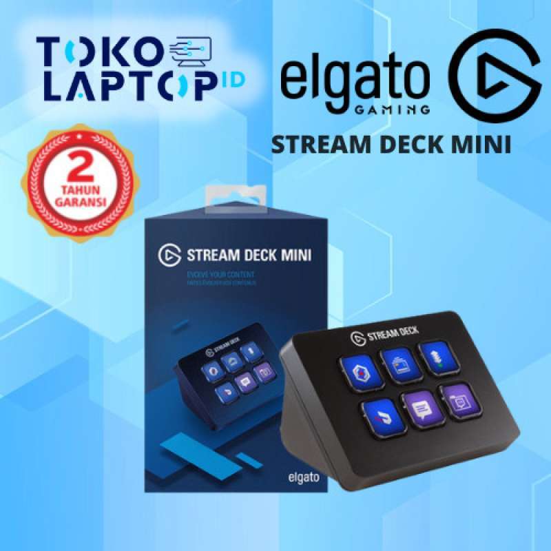 Promo Elgato Stream Deck Mini Control Pad For Live Streaming Diskon 23% di Seller Sisbro Store ...