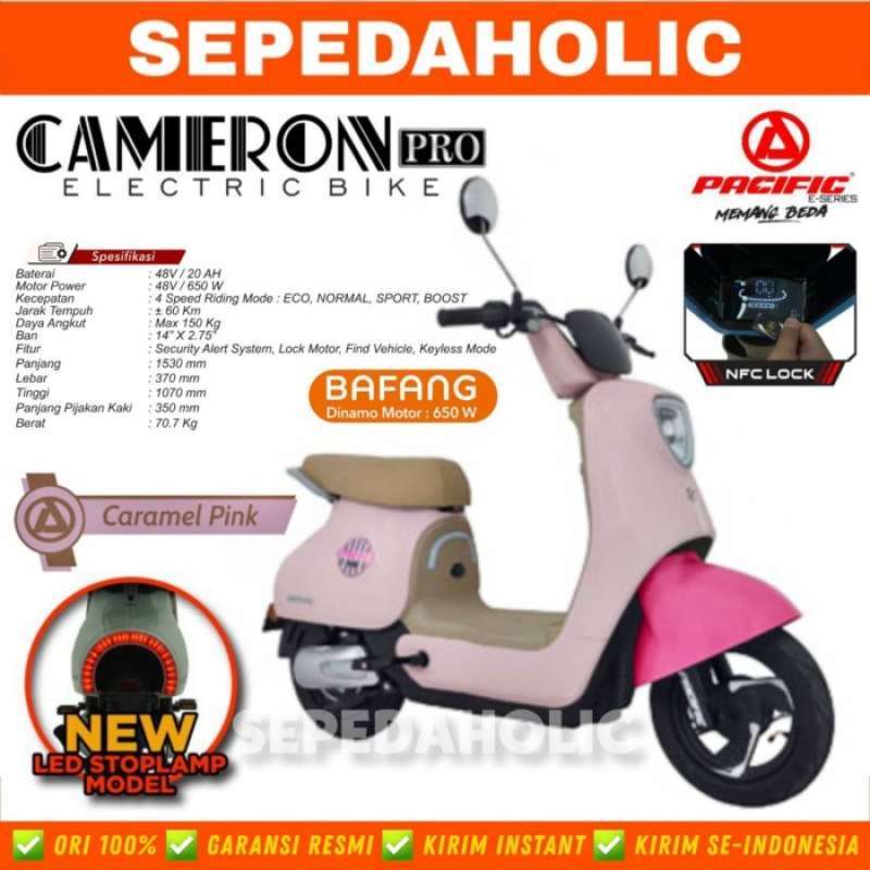 Jual Sepeda Listrik Cameron Pro Original Terbaru - Harga Promo Murah Juli 2024 | Blibli