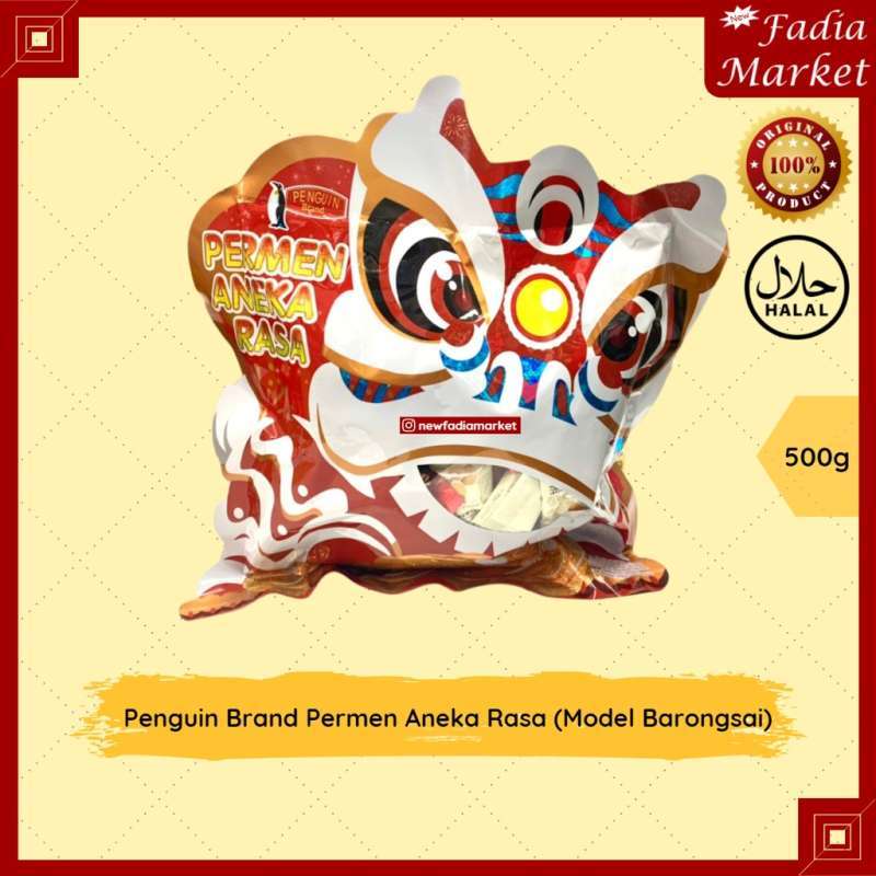 Jual [PERMEN IMLEK] Penguin Brand Assorted Candy (Permen Campur ...