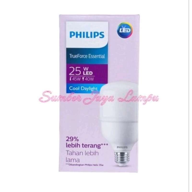 Jual Lampu Led Philips 25 Watt/35 Watt/45 Watt Essential Trueforce Di ...