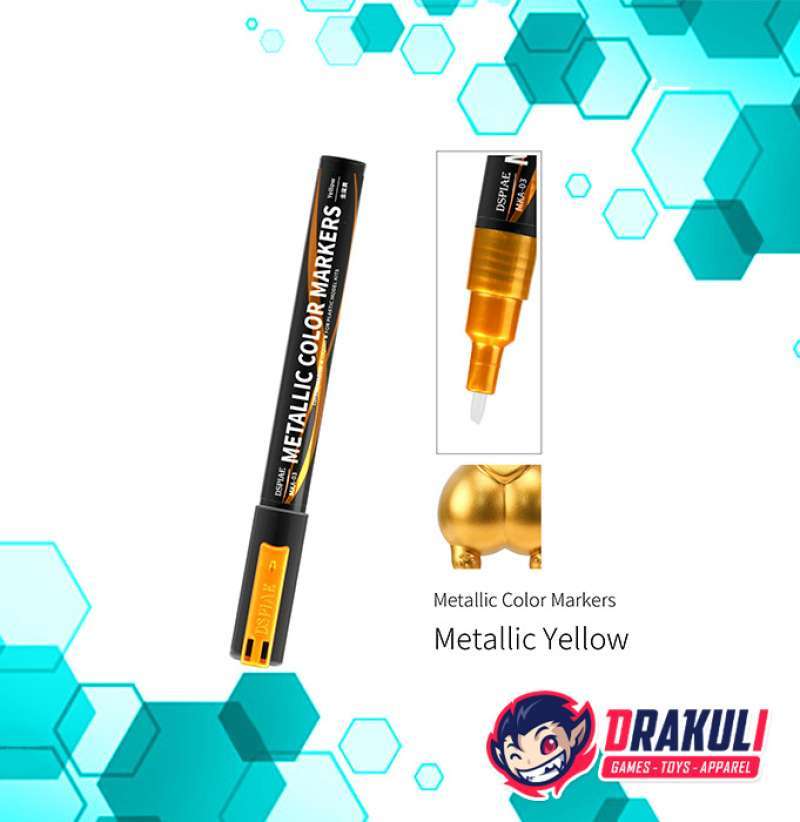 Jual Dspiae Mka Metallic Color Gundam Markers - Mka-03 Metallic Yellow ...