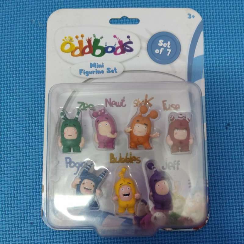 Promo Oddbods Mini Figure Set (7 Pcs) Diskon 23% Di Seller Prasywa Shop ...