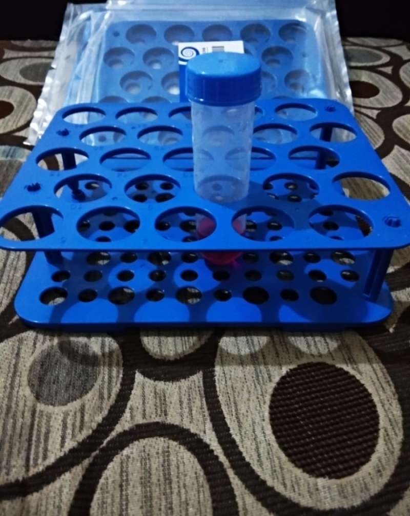 Promo Centrifuge Tube Rack 50 Ml Rak Stand Tabung Centrifuge Diskon 23% ...