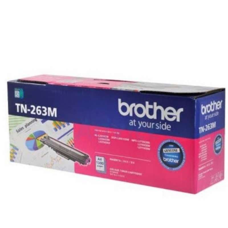 Promo 100% Produk Ori Toner Brother Tn 263 Magenta Original Diskon 23% ...