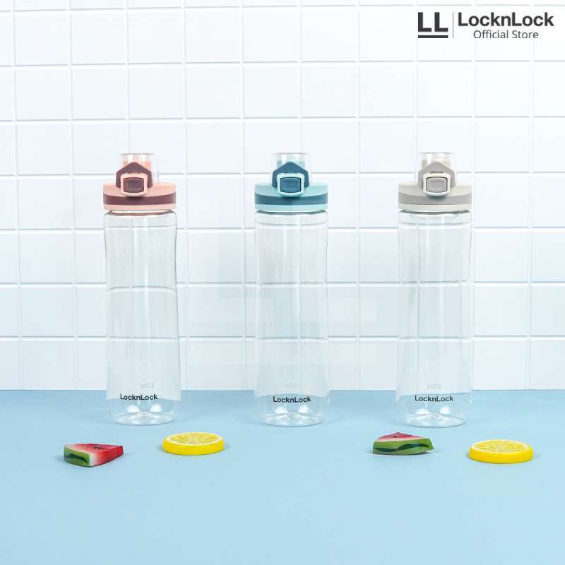 Promo Locknlock Botol Minum One Touch Lock Bottle 610ml - Hap695 - Pink ...