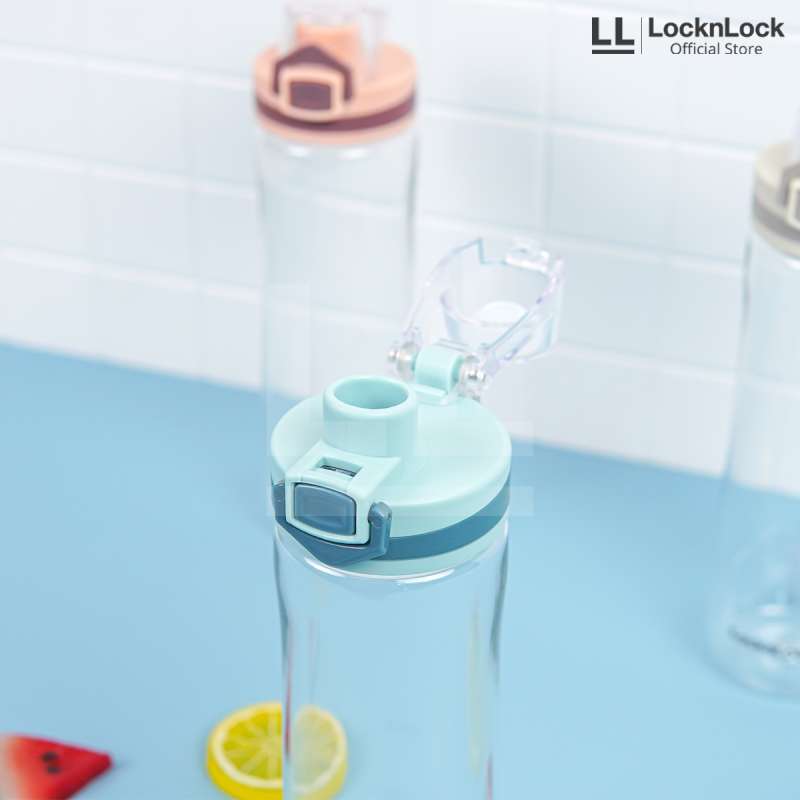 Promo Locknlock Botol Minum One Touch Lock Bottle 610ml - Hap695 - Pink ...