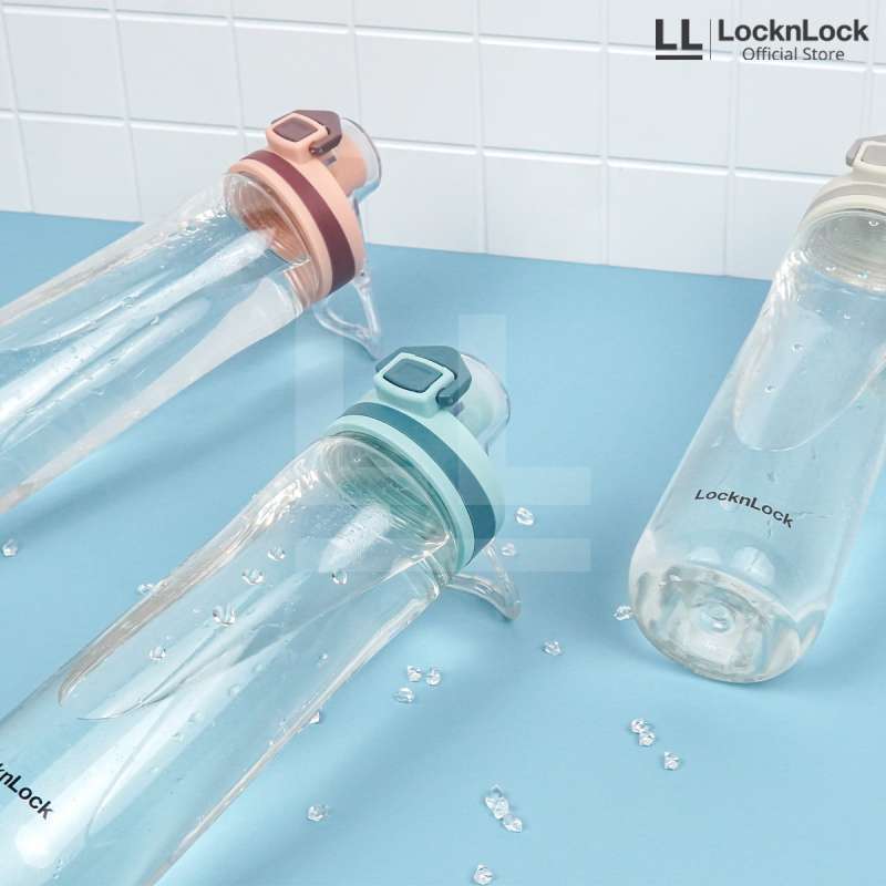 Promo Locknlock Botol Minum One Touch Lock Bottle 610ml - Hap695 - Pink ...
