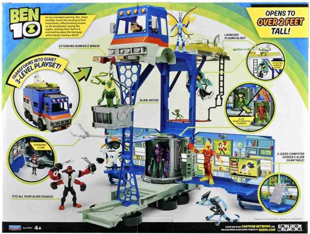 Jual Ben 10 Rustbucket Transforming Alien Playset Di Seller Qairina ...