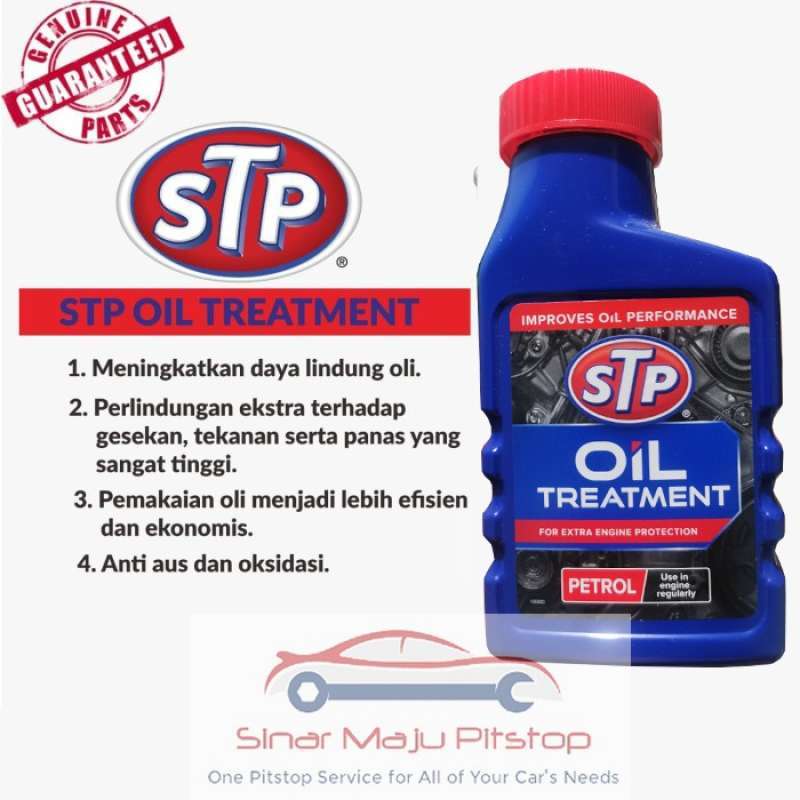 Promo STP Oil Treatment 300 ml Original - Cairan Aditif Vitamin Campur Oli Mesin Mobil Bensin ...