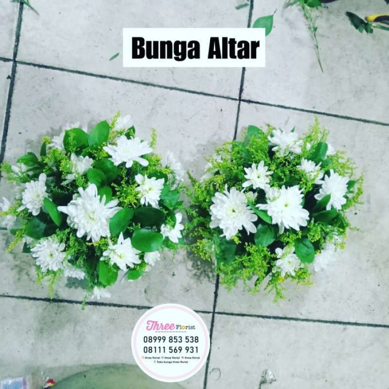 Promo Bunga Altar Kecil / Vas Bunga Altar / Rangkaian Bunga Altar ...