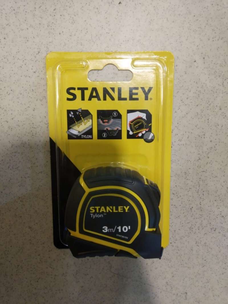 Promo Stanley Meteran 3m x 13mm Measurement Tylon Tape STHT36193 Diskon 23% di Seller Gamora ...