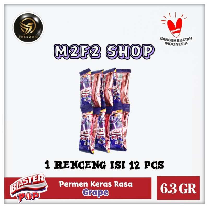 Promo Blaster Pop Assorted | Permen Stik Lollipops Sachet - 6,3 Gr ...