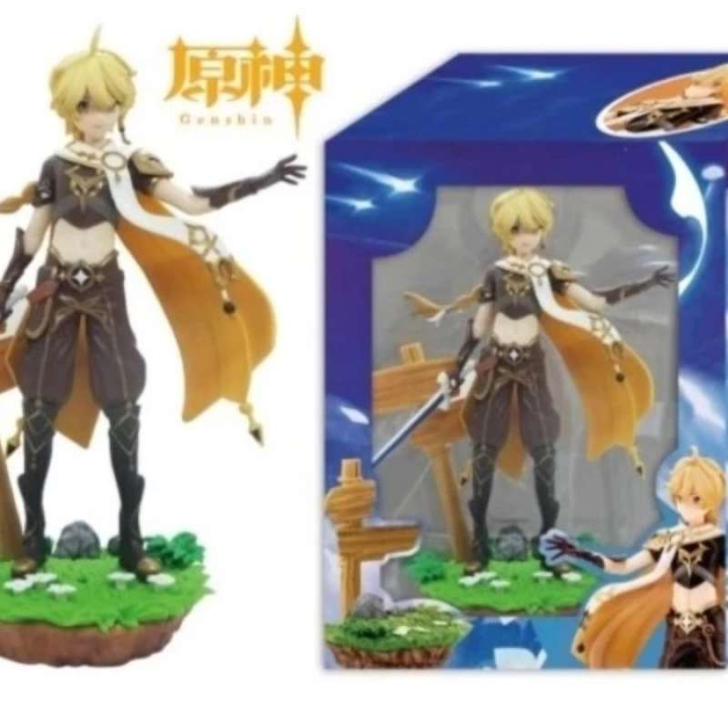 Promo Action Figure Genshin Impact Aether Lumine Barbara Diskon 23% di ...