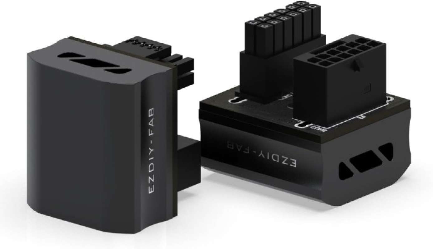 Jual Ezdiy-fab 12vhpwr 180 Degree 12+4 Pin Connector Adapter For Rtx40 ...