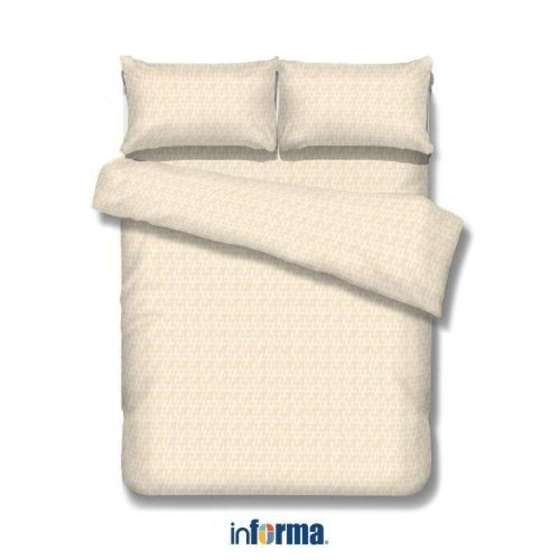 Promo Informa 120x200 Cm Set 3 Pcs Seprai Polyester - Cokelat Diskon 23 ...