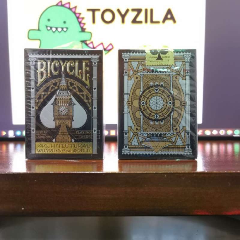 Promo BICYCLE ARCHITECTURAL WONDERS OF THE WORLD PLAYING CARDS Diskon 23% di Seller Kitchen ...