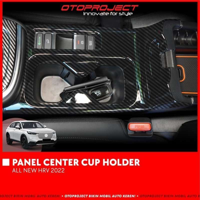 Jual Panel Center Cup Holder All New Hrv 2022 Otoproject - Carbon Di ...