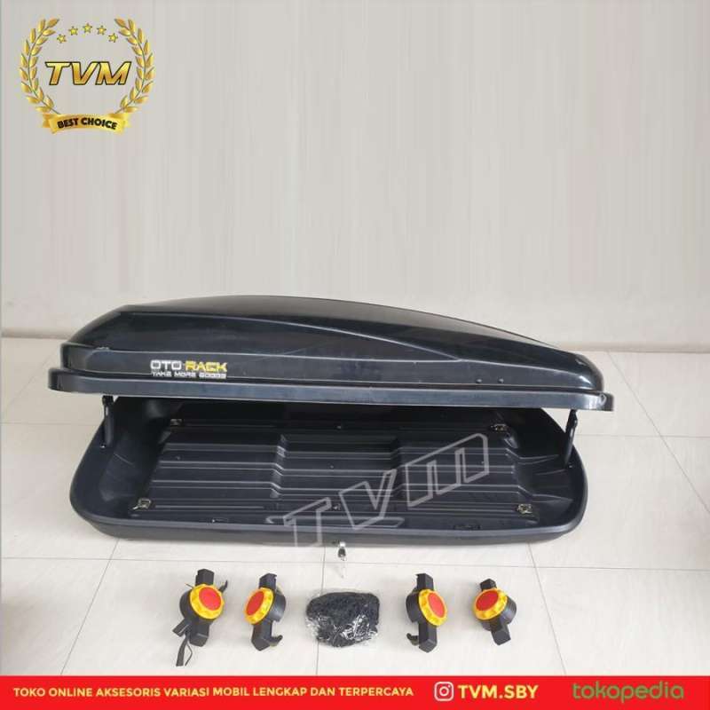 Jual Roof Box Roofbox Bagasi atas OTORACK model Expedition 400L di ...