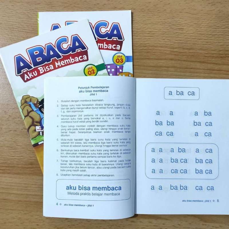 Jual Buku ABACA AKU BISA MEMBACA - Panduan Belajar Membaca Paud TK SD ...