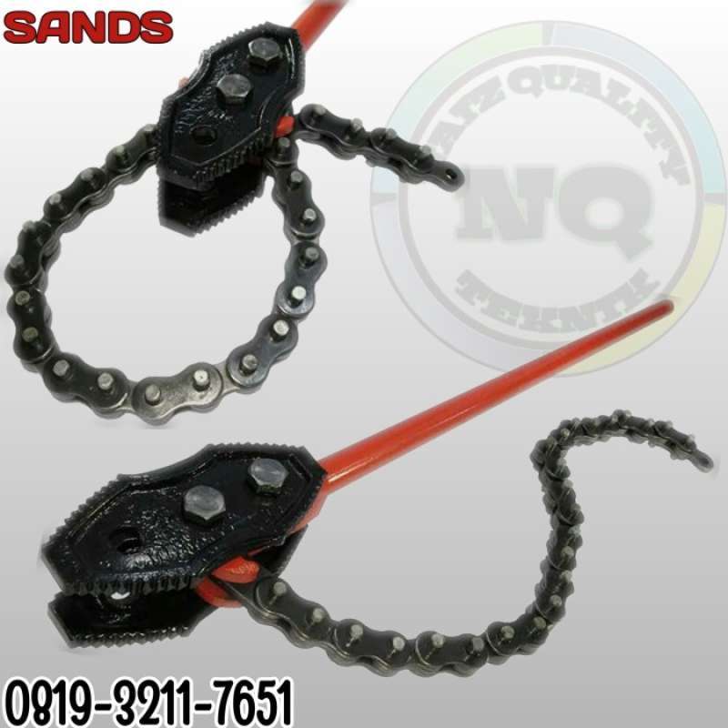 Promo Chain Pipe Wrench SANDS 4 - Kunci Pipa Model Rantai ukuran 4 inch ...