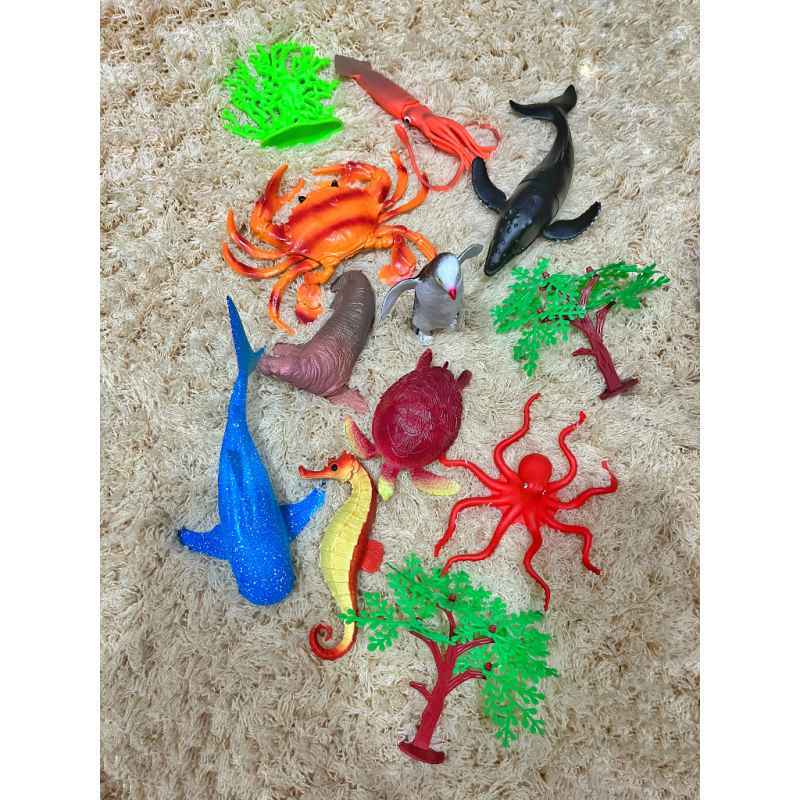 Jual Miniatur Hewan Laut/ocean Marine Animal/action Figure Di Seller ...