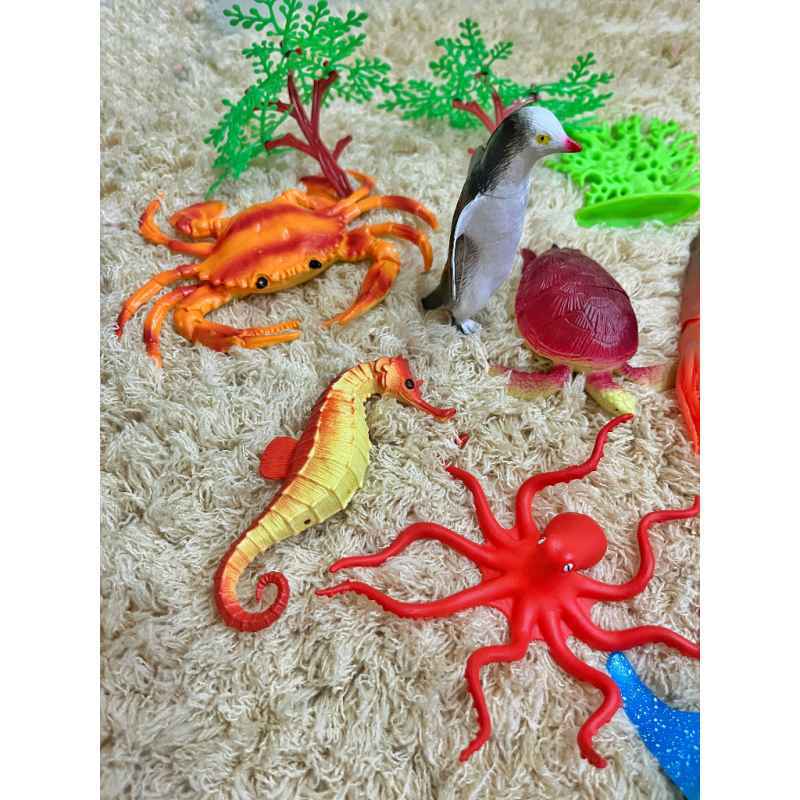 Jual Miniatur Hewan Laut/ocean Marine Animal/action Figure Di Seller ...