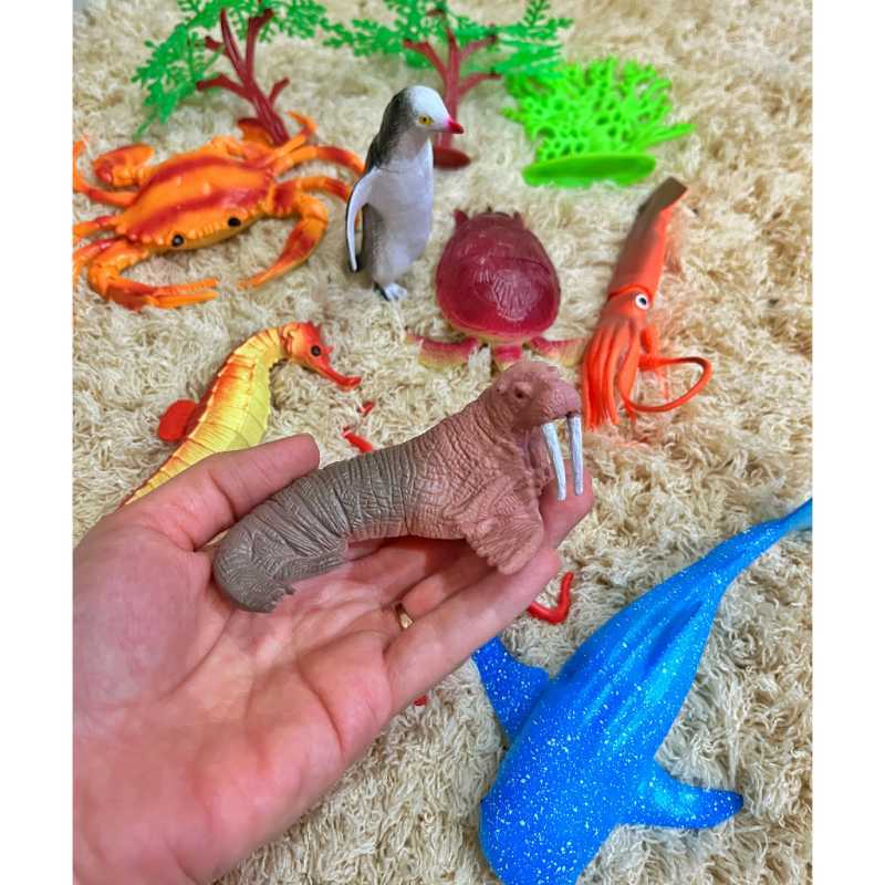 Jual Miniatur Hewan Laut/ocean Marine Animal/action Figure Di Seller ...