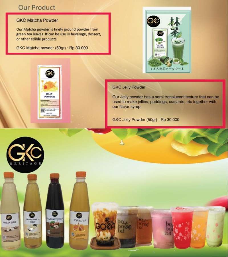 Jual Botol Sirup Minuman Kekinian Rasa Pandan GKC Heritage di Seller ...