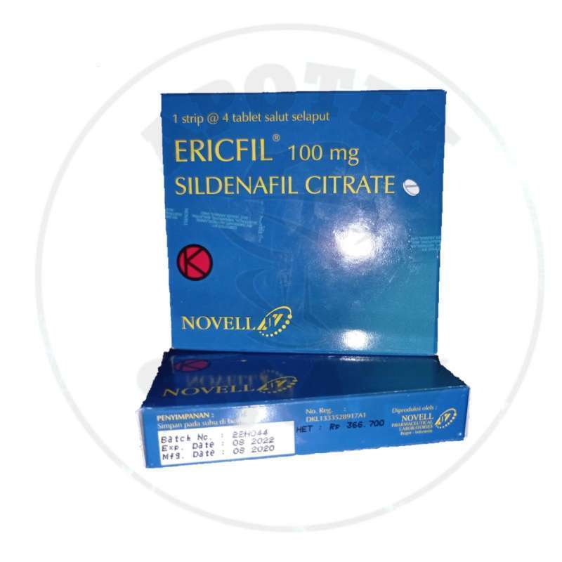 Jual ericfil 100mg novel per box exp 2025 di Seller Sehat Shop - Pal ...