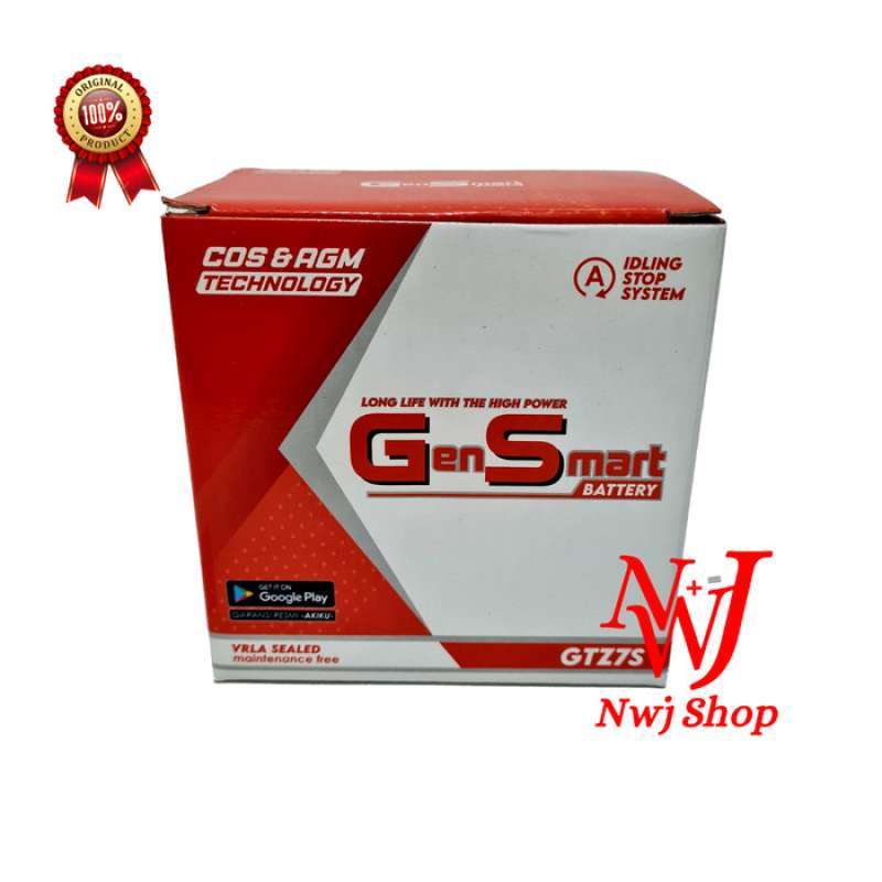Promo Aki Motor Yamaha Fazzio Finalo GTZ7S GTZ6V YTZ6V GS MF Aki Kering ...