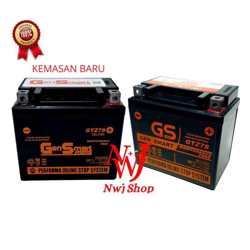 Promo Aki Motor Yamaha Fazzio Finalo GTZ7S GTZ6V YTZ6V GS MF Aki Kering ...