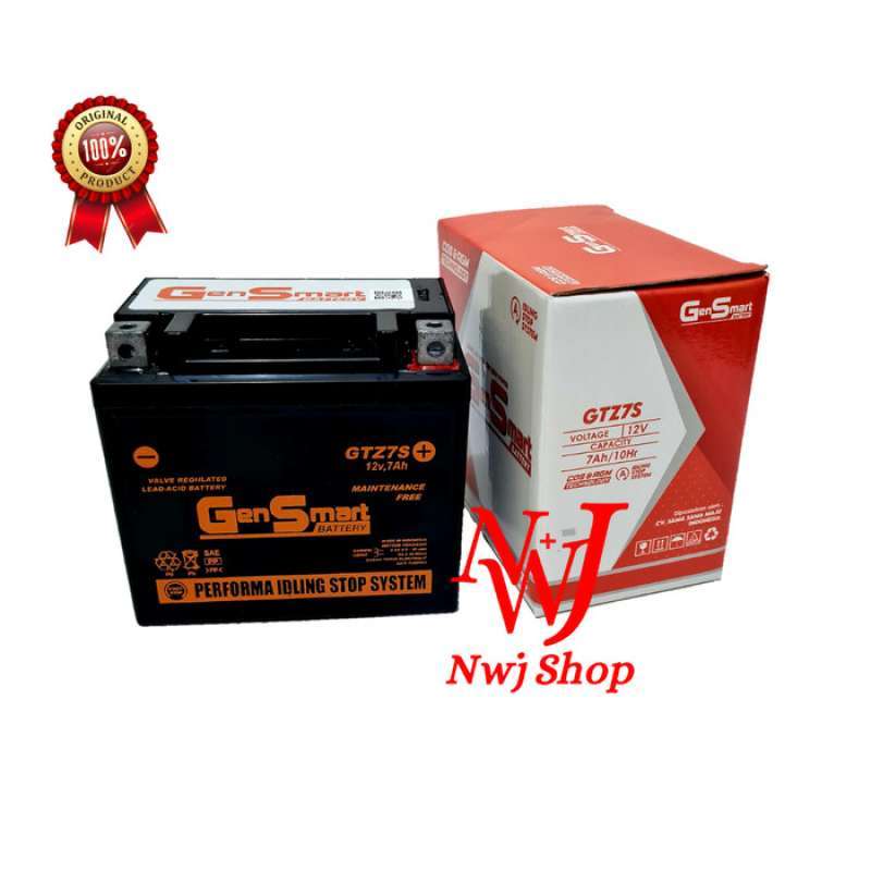 Promo Aki Motor Yamaha Fazzio Finalo GTZ7S GTZ6V YTZ6V GS MF Aki Kering ...