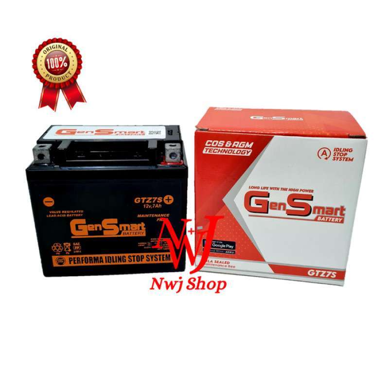 Promo Aki Motor Yamaha Fazzio Finalo GTZ7S GTZ6V YTZ6V GS MF Aki Kering ...