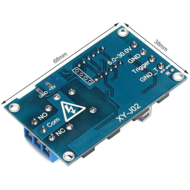 Jual (Local Stock) XY-J02 DC 6V To 30V One Way Relay Module Delay Power Off Disconnection ...