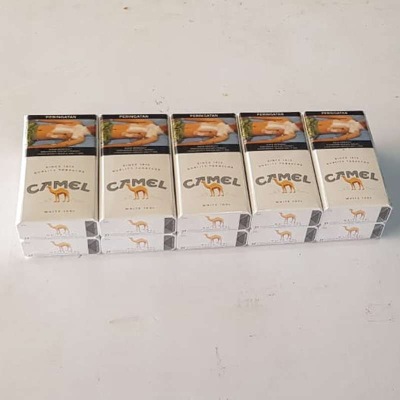 Jual Camel White Long 20 [1 Slop / 10 Bungkus @ 20 Batang] / Putih 100s ...