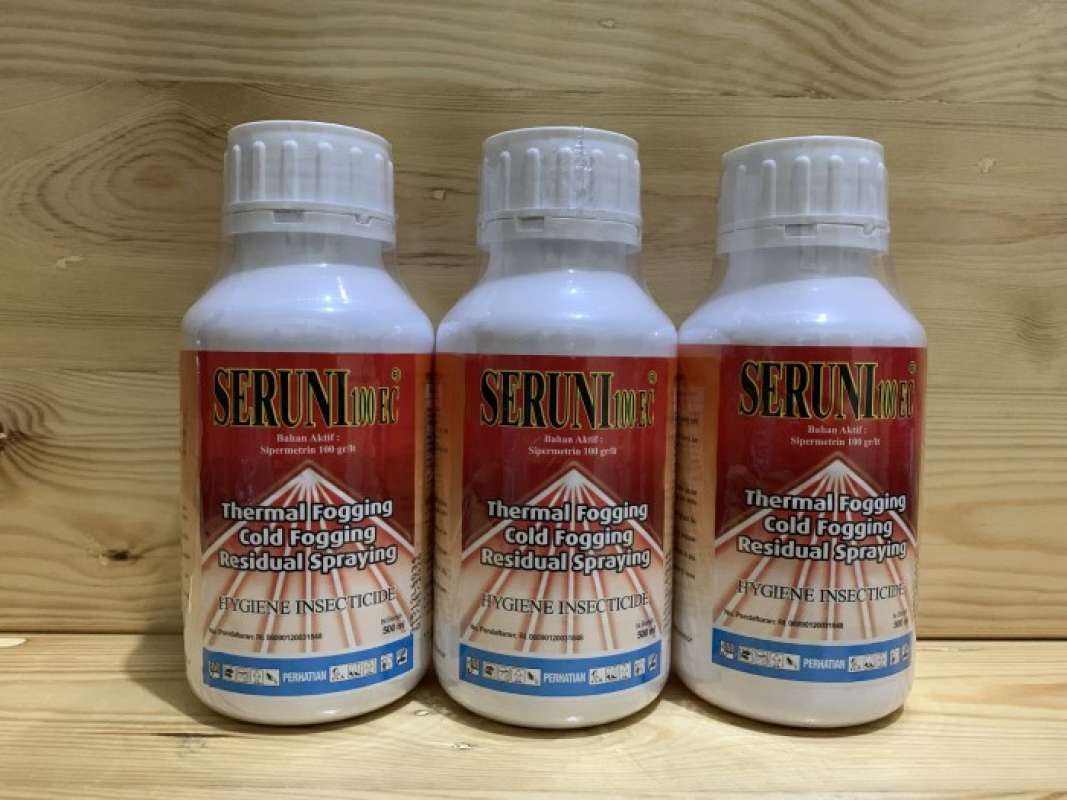 Promo FOGGING SERUNI 100 EC 500 ML (INSEKTISIDA FOGGING NYAMUK DBD ...