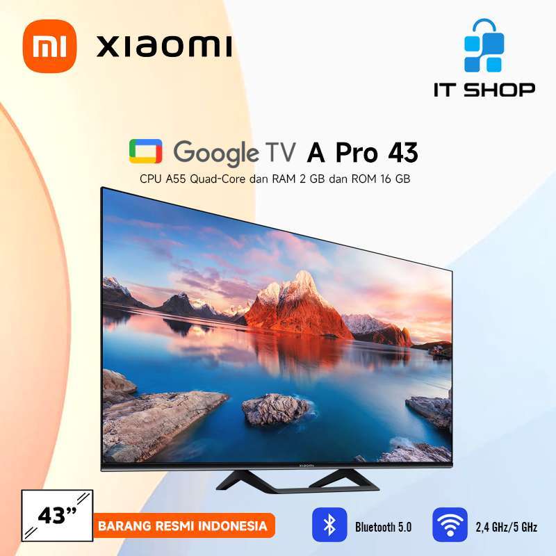 Jual Xiaomi Mi Google Tv A Pro 43 Di Seller It Shop Official Store - Mojo, Kota Surabaya | Blibli
