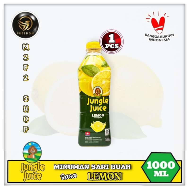 Promo Diamond Jungle Juice Lemon | Jus Botol Pet - 1000 Ml | 1 Liter ...