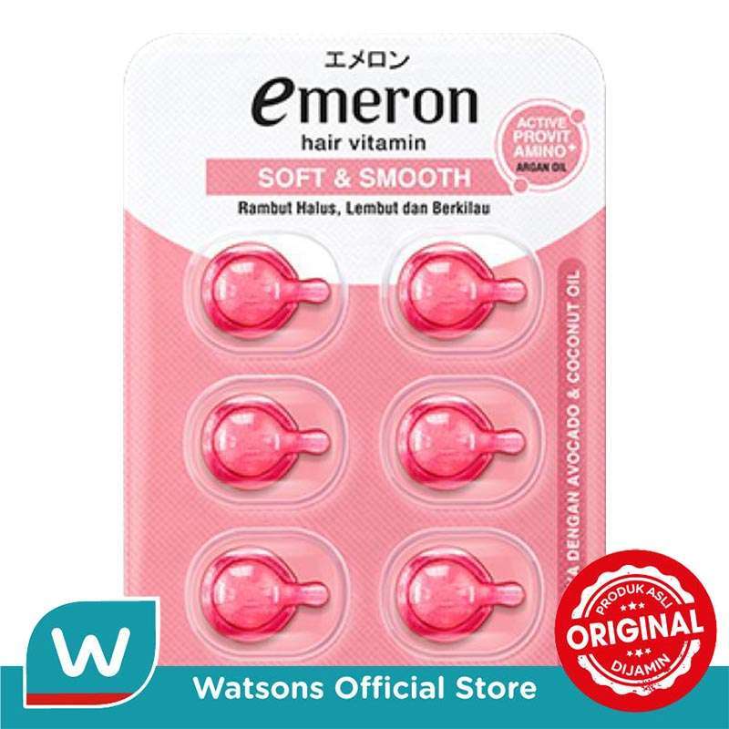 Jual Emeron Hair Vitamin Soft & Smooth Di Seller Watsons Official Store ...