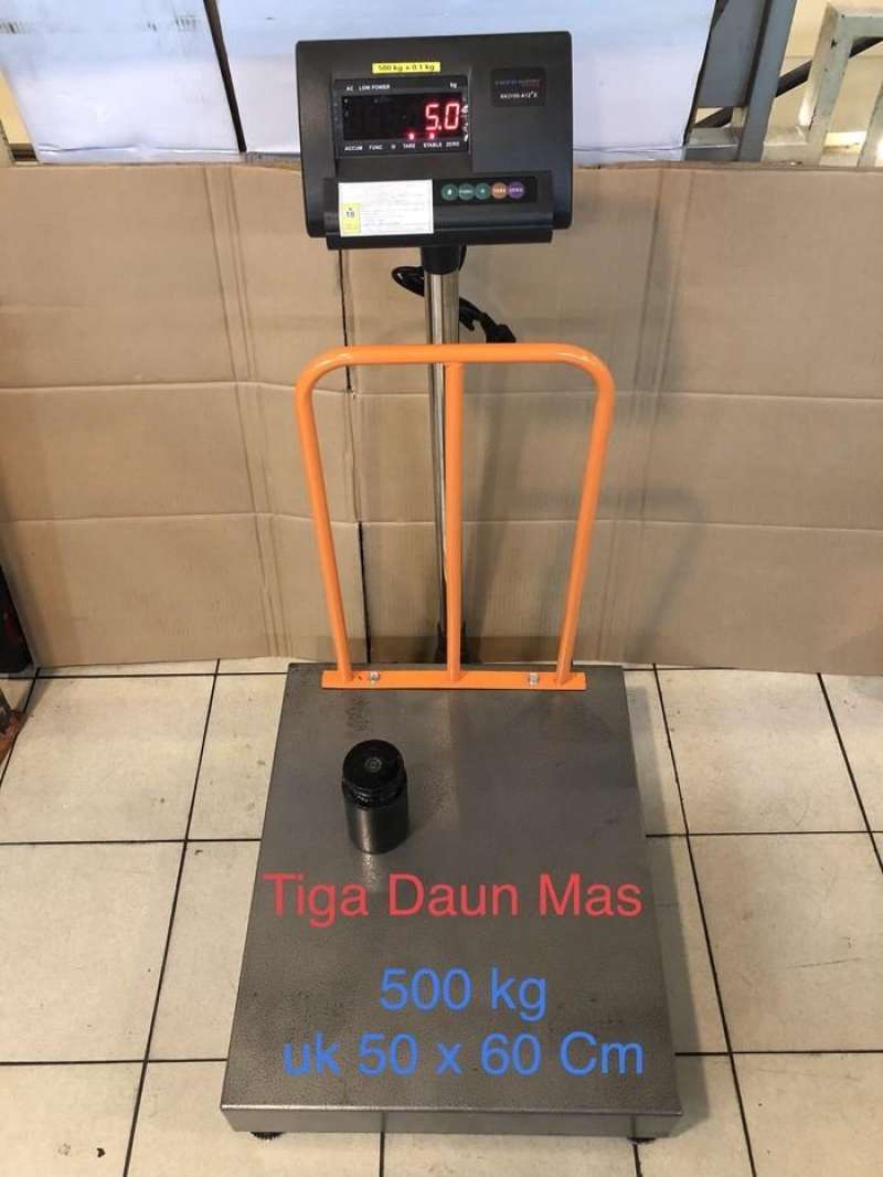 Jual Timbangan Digital Barang / Timbangan Ekspedisi A12E Kapasitas 500 ...