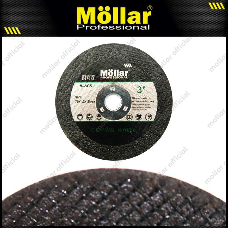 Promo MOLLAR D67012 Cutting Wheel 3 Mata Gerinda Batu Potong Besi ...