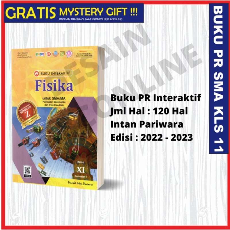 Promo Buku Pr/Lks Interaktif Fisika Sma Kelas 11 Intan Pariwara Diskon 23% di Seller Djaya ...