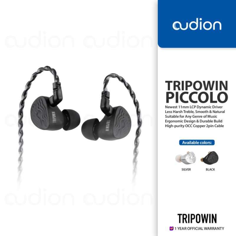 Promo Tripowin Piccolo 11mm Dual Cavity Lcp Dynamic Driver 2pin In Ear