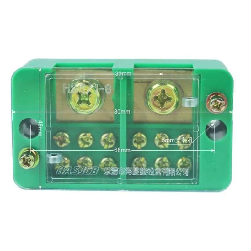 Promo AC/DC Wire Combiner (2-IN to 6-OUT) Junction Box Solar Panel ...