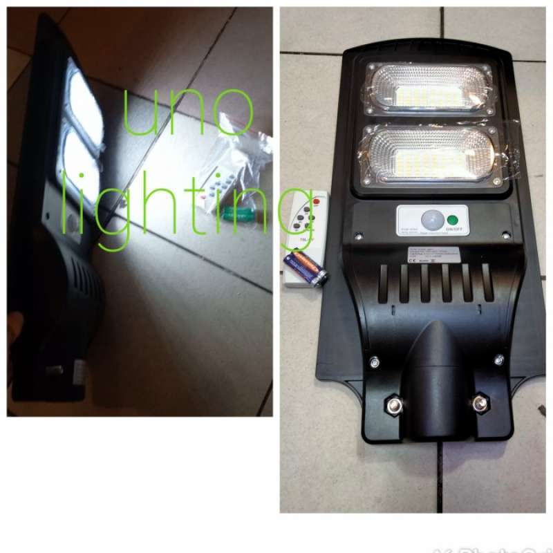 Promo pju solar cell panel surya 60w 60 watt jalan led all in one ...