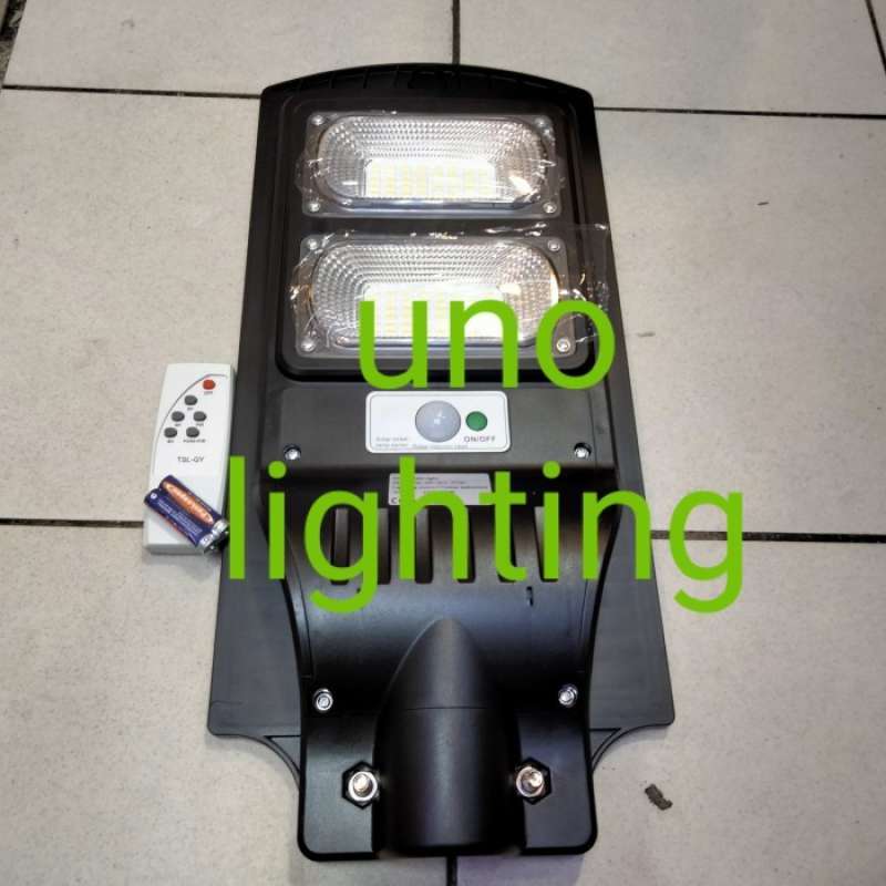 Promo pju solar cell panel surya 60w 60 watt jalan led all in one ...