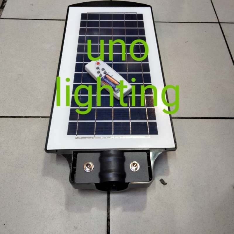 Promo pju solar cell panel surya 60w 60 watt jalan led all in one ...