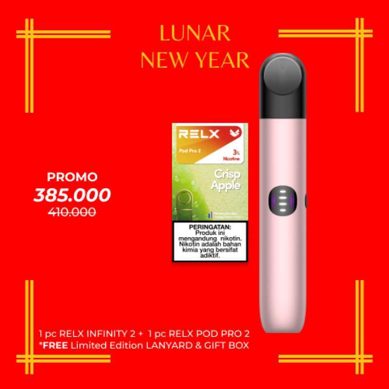 Jual RELX Bundle Infinity 2 Cherry Blossom Device and Pods - Mango di ...